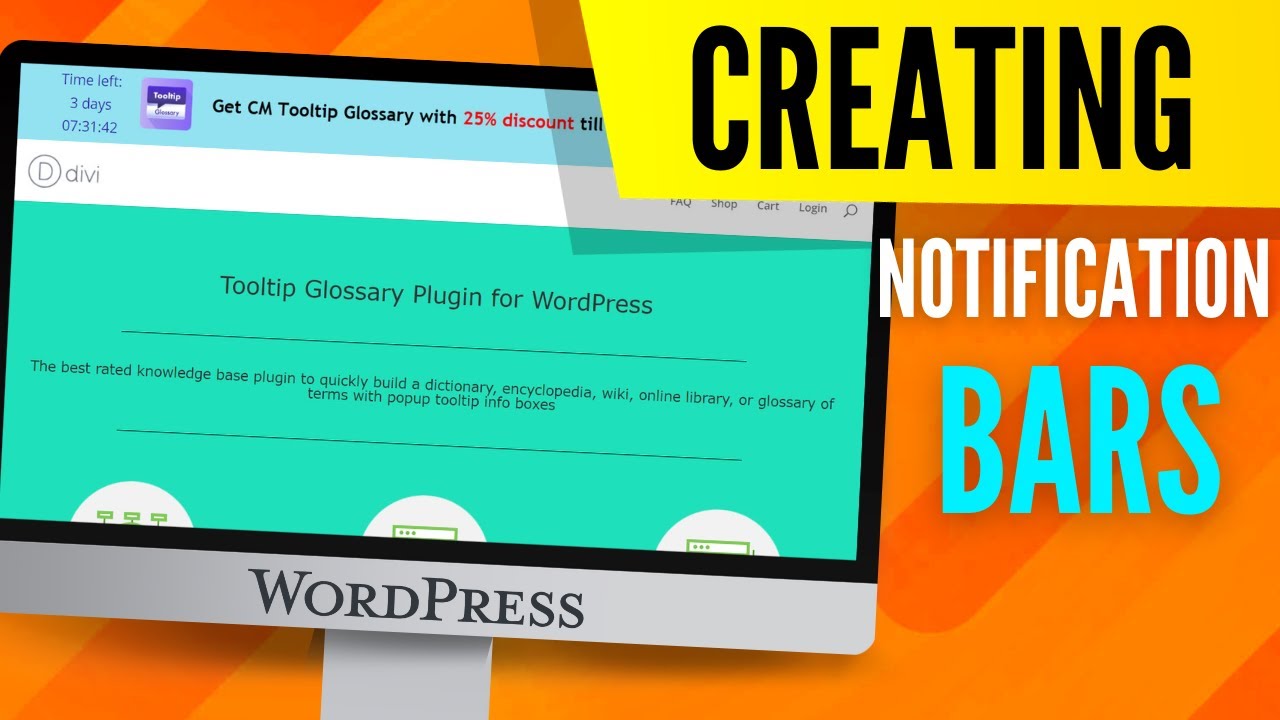 How to Add Notification Bar on Your Site | WordPress