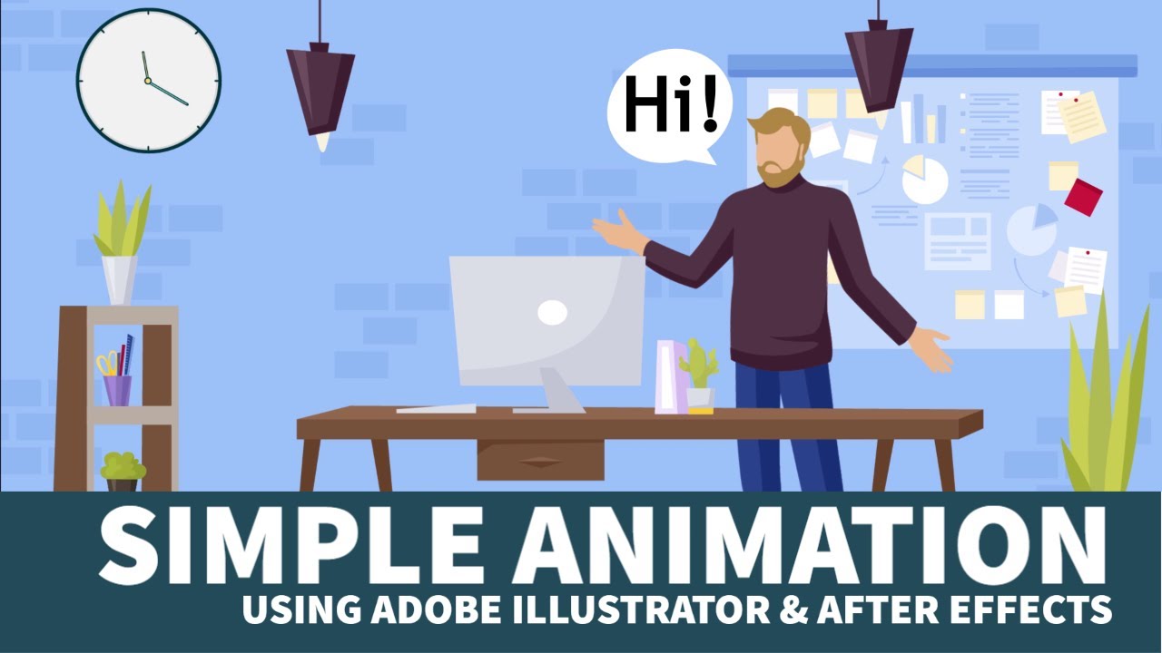 Creating Simple Animation Using Illustrator & After Effects