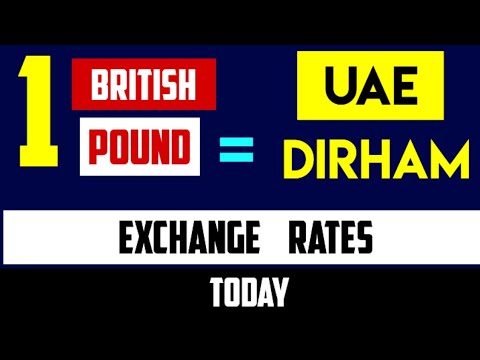 1 GBP TO AED BRITISH POUND to DIRHAMS RATES TODAY 21 JUNE 2024