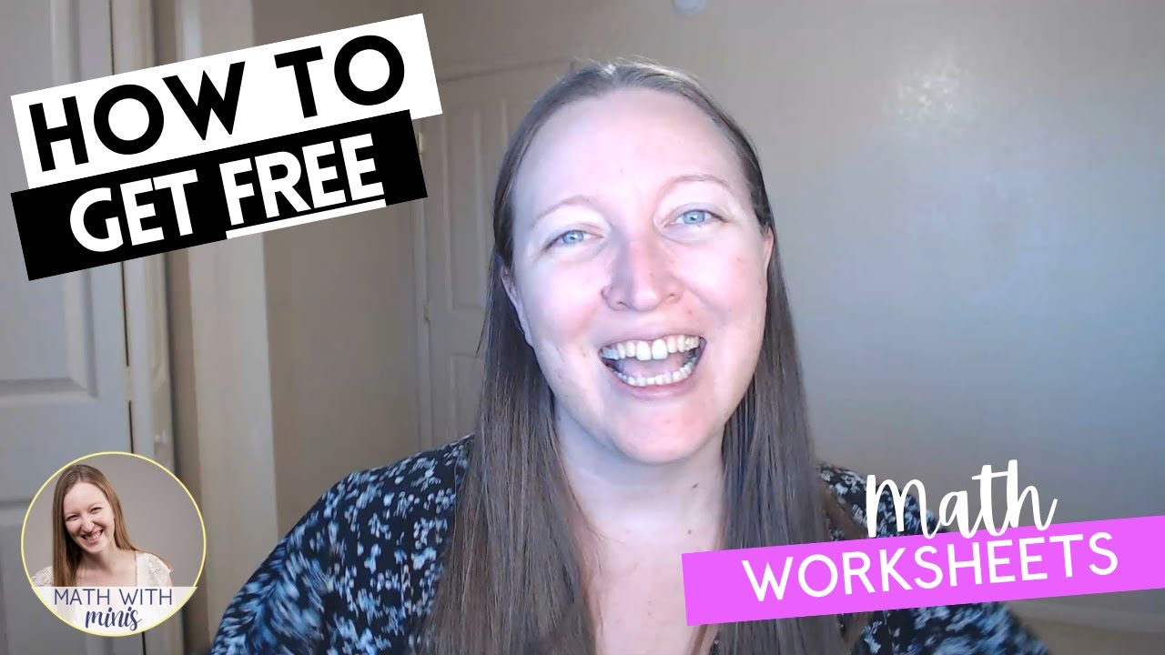 How to Get Free Math Worksheets on TeachersPayTeachers for Any Grade!