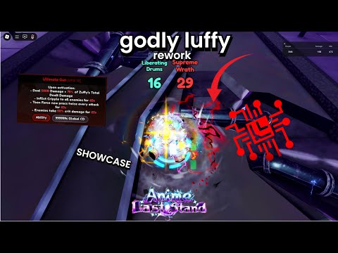 Rework (Gear 5 Luffy) Full Showcase In Anime Last Stand