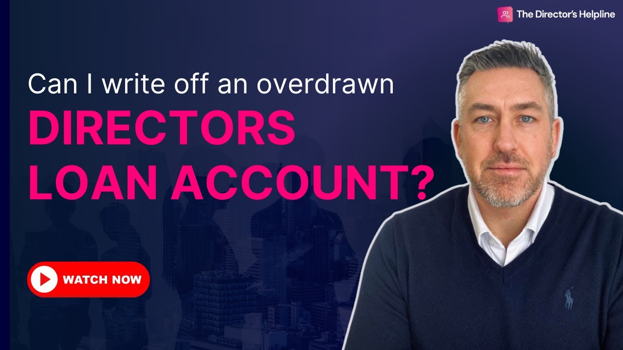 Can I write off an overdrawn directors loan account?