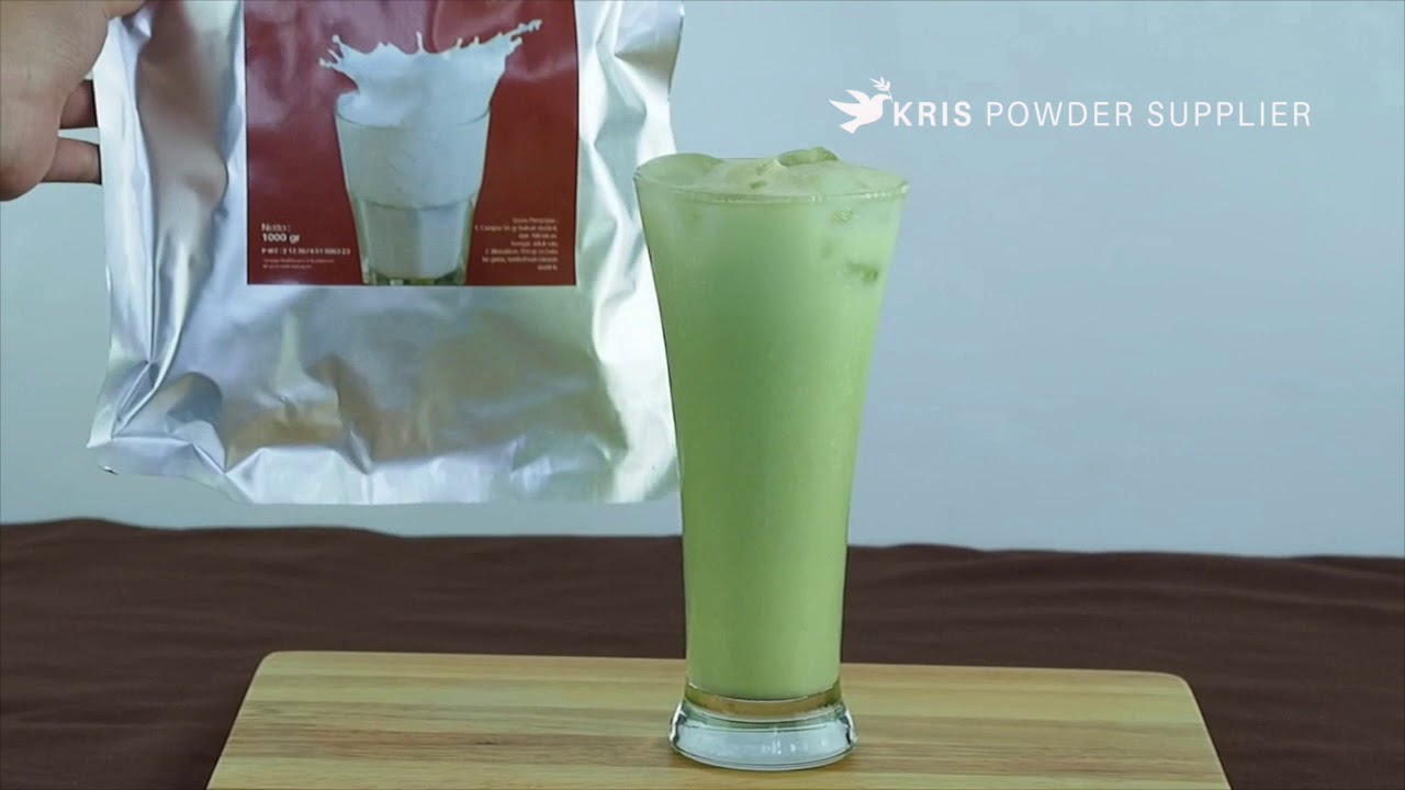 Peluang Usaha Viral : MINUMAN BUBUK GREENTEA LATTE ENAK