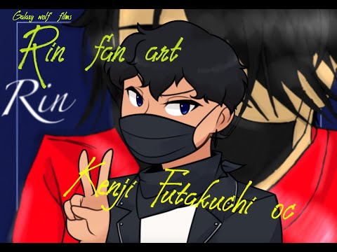 Rin~Fanart drawing(Kenji Futakuchi OC Character)