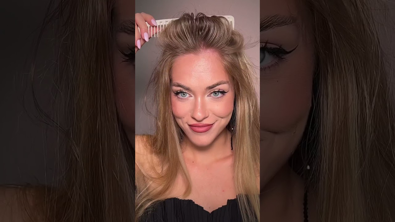HAIR HACK FOR VOLUME #hairtutorial #hairstyle #hairhacks