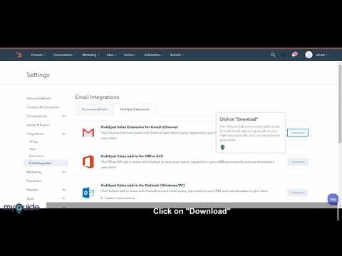 MyGuide: How to download HubSpot Sales Extension for Gmail Chrome