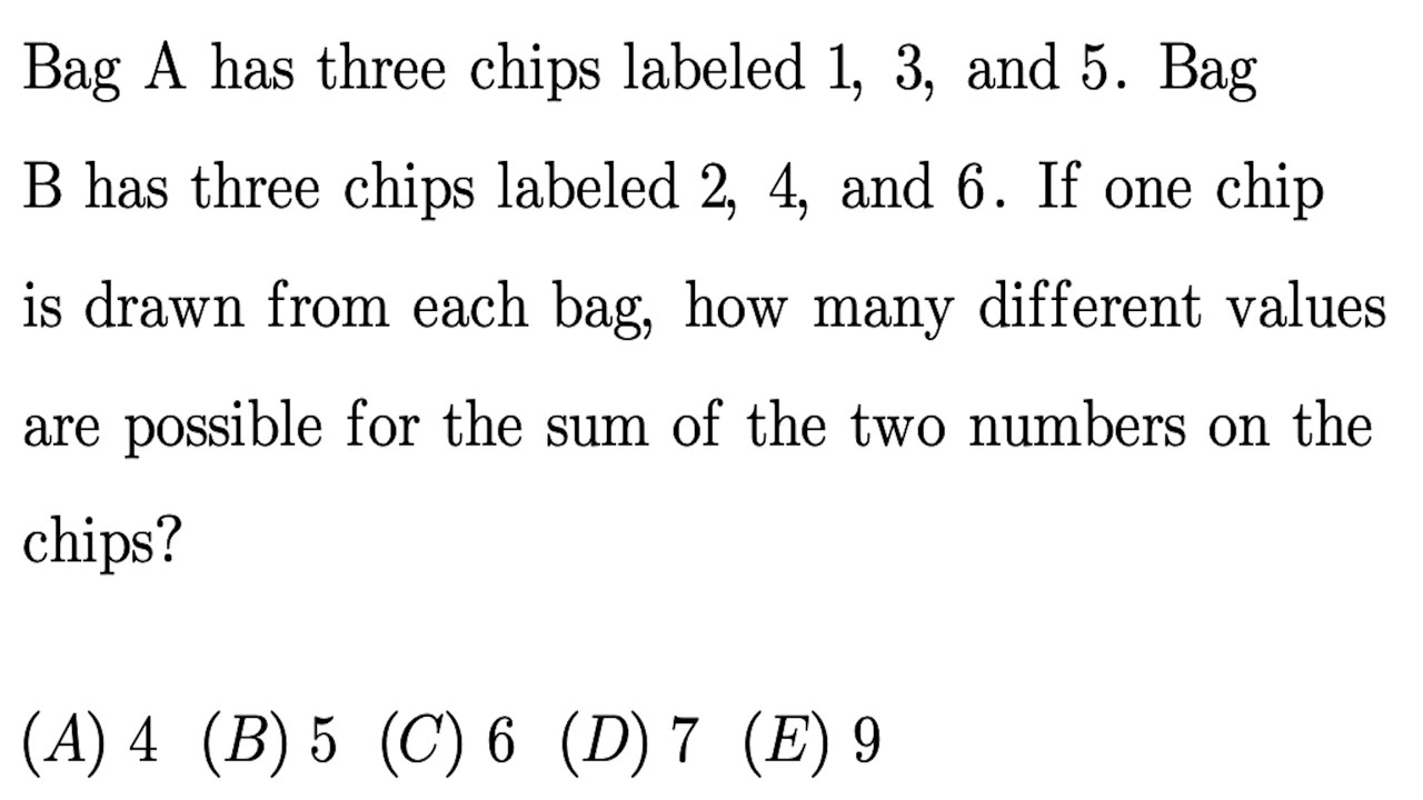 American Math Competition | 8th Grade | 2011 Problem 8