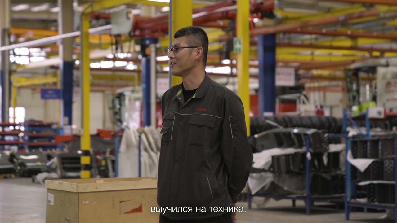 CLAAS Gaomi. Завод в Китае. DOMINATOR 370.