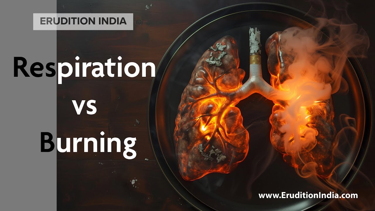 Burning vs Respiration - A practical visual explanation