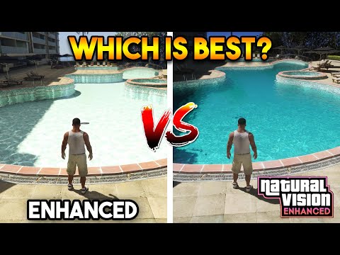 GTA 5 ENHANCED VS GTA 5 NATURAL VISION ENHANCED (WHICH IS BEST?)