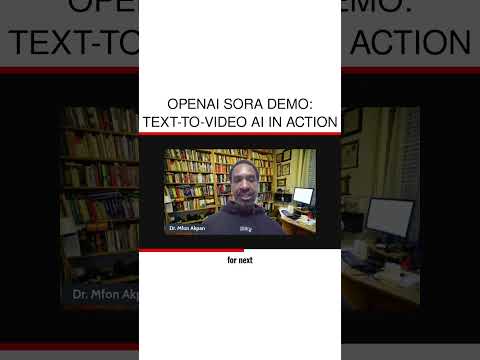 OpenAI Sora Demo: Text-to-Video AI in Action