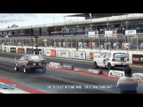 Volkswagen FWD All Motor, 9s7 1/4 mile World record! Engine EA827 8v