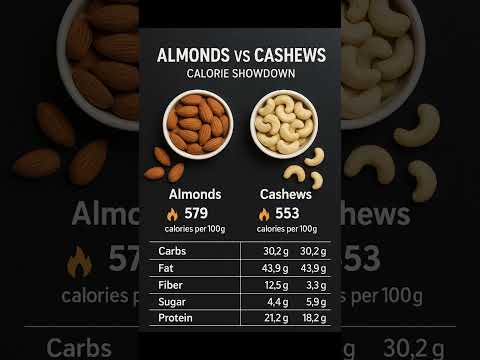 Almonds Vs Cashews