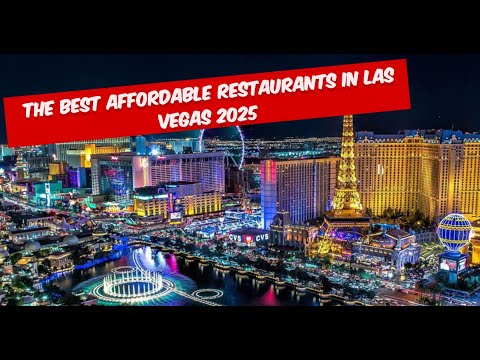 I found the BEST Affordable Restaurants in Las Vegas 2025