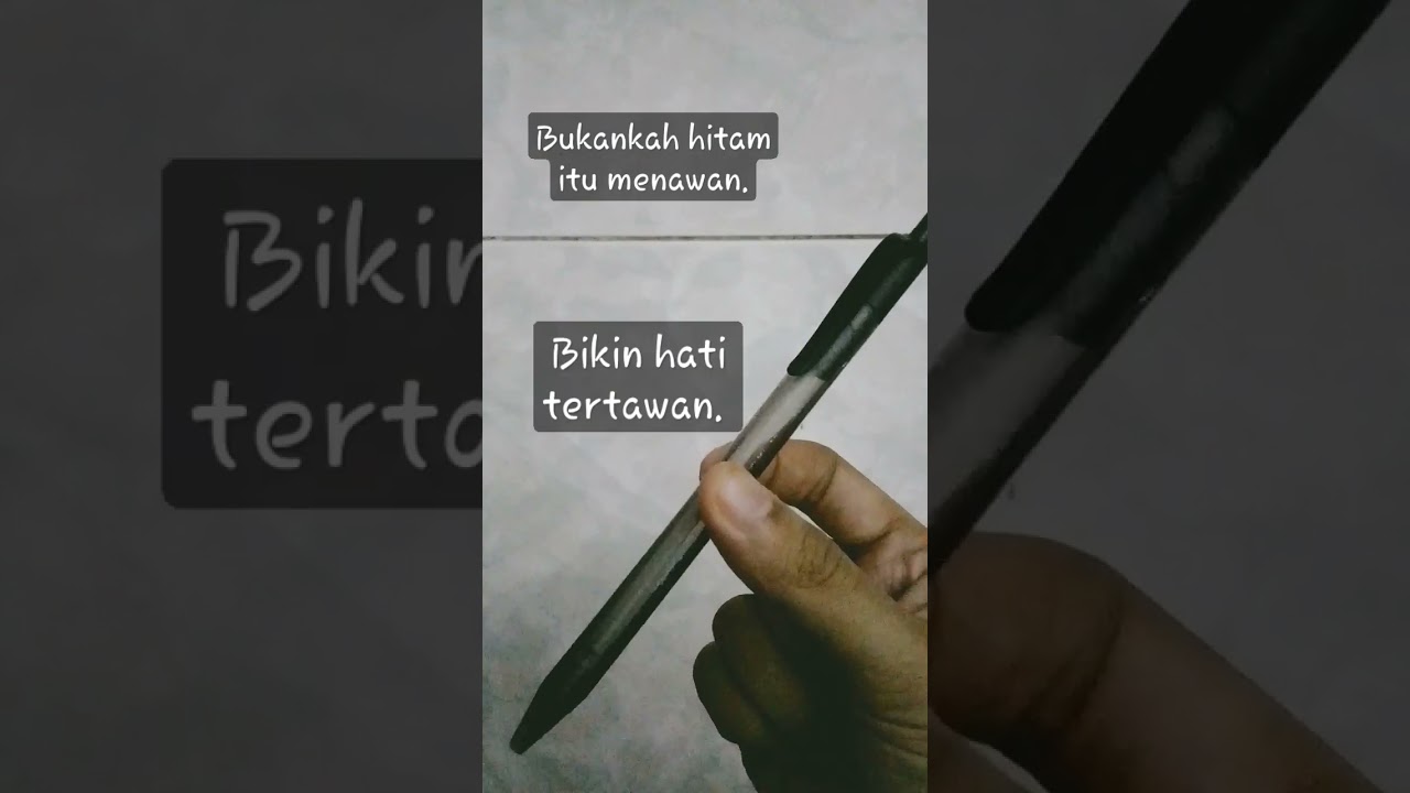 Aku sebatang pen