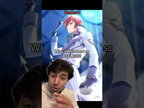 Why is Reinhard so USELESS? Re:Zero #rezero #anime #isekai #lightnovel #manga #tbate #toaru #lotm