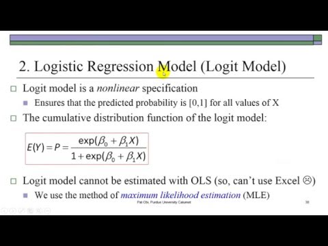 Binary Choice - Linear Probability and Logit Models