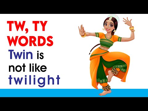 Tw, Ty words | tw letter blend | ty words | ABC Bytes