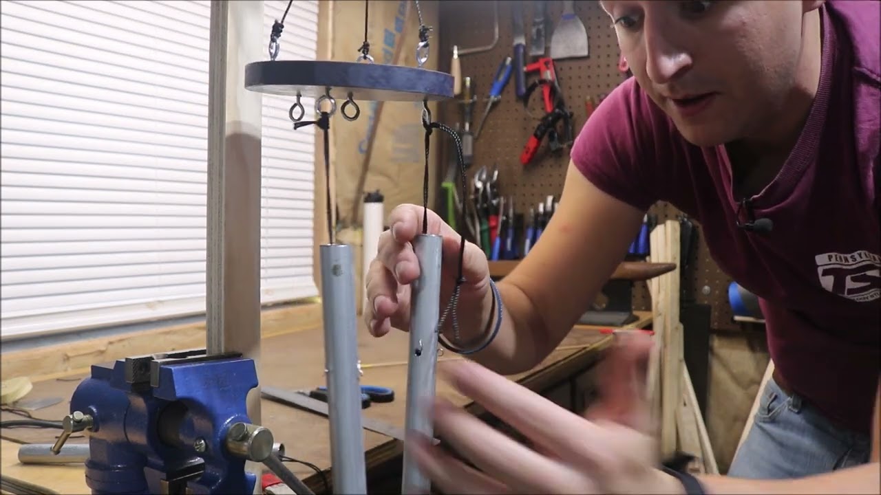 Wind Chime Assembly: Hanging the Wind Chimes
