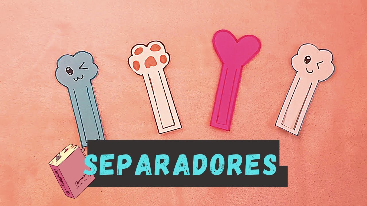 HAZ TUS PROPIOS SEPARADORES DE LIBROS (FÁCIL)- EO119