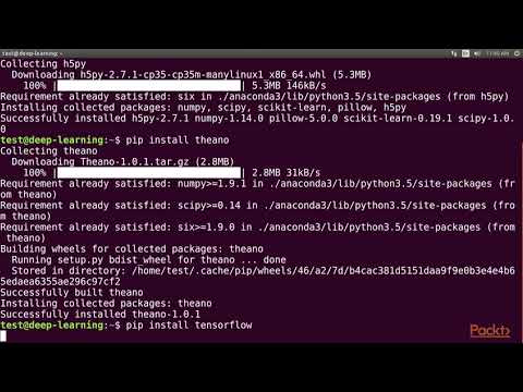Learn Deep Learning with Keras Installing and Configuring Keras| packtpub com - Mind Luster
