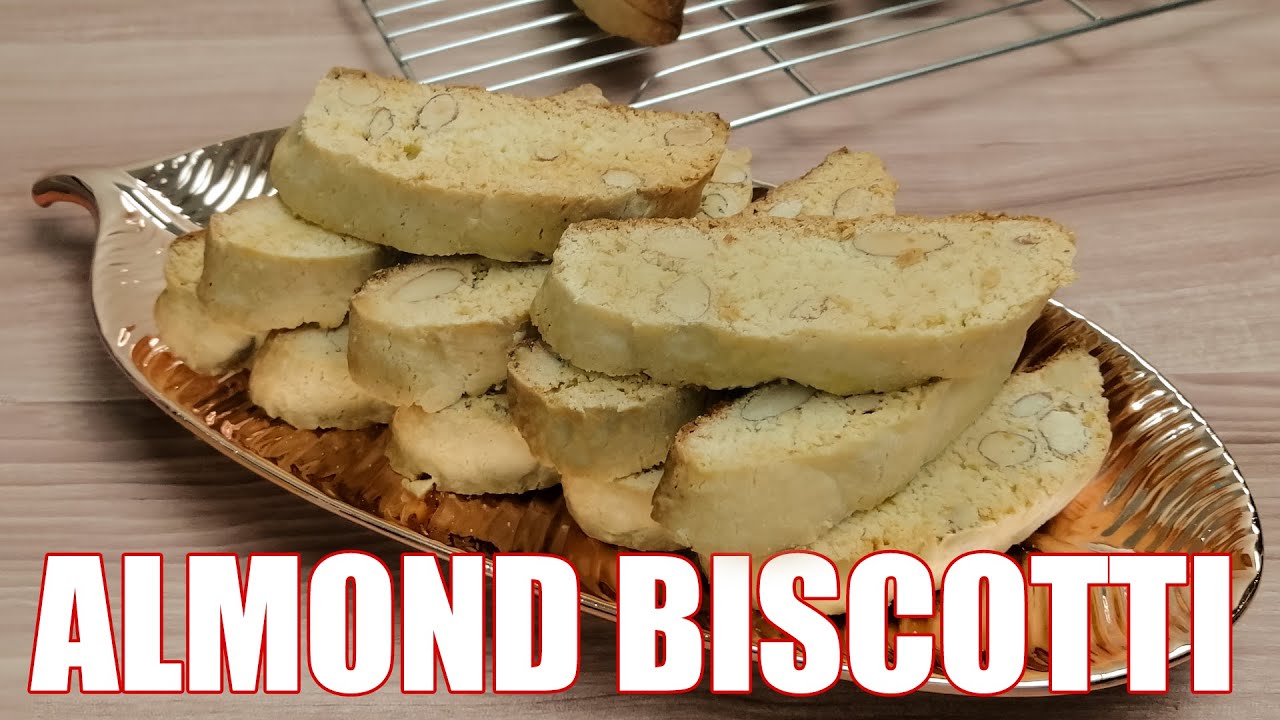 CLASSIC ALMOND BISCOTTI  | Italian biscuit | Perfect partner for your coffee.