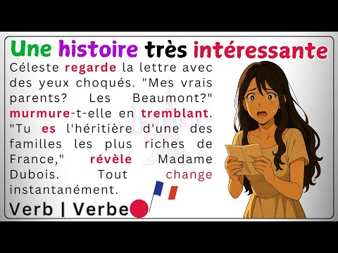 🇫🇷 Learn French Through Story: The Secret Marriage | A1-A2 French Reading Practice