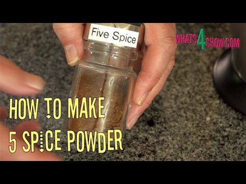 How to Make 5 Spice Powder. Homemade 5 Spice Powder Recipe. Episode #201 with Whats4Chow.com