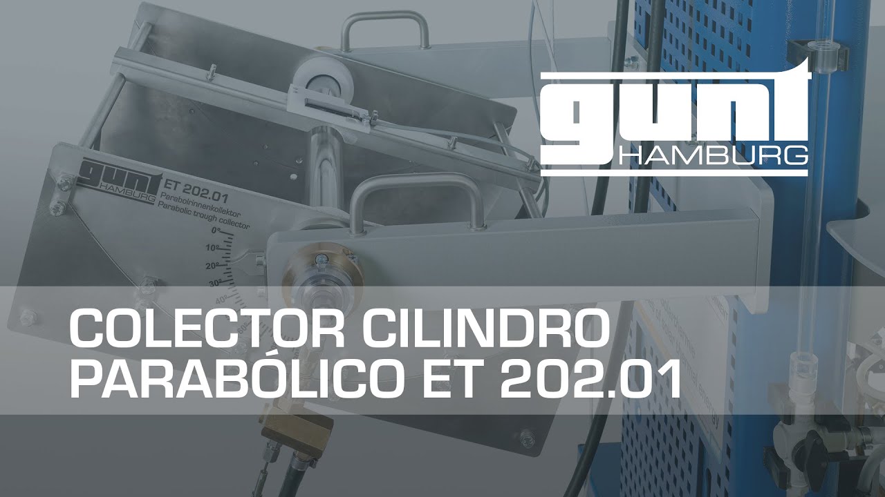 Funcionamiento y comportamiento operativo de un colector cilindro parabólico
