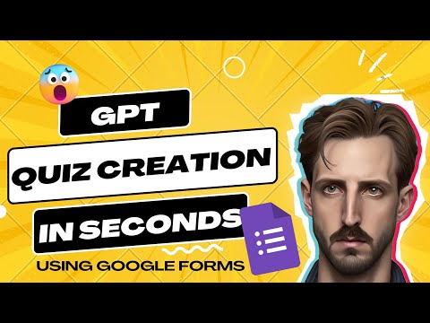 Create Entire Google Forms Quizzes FAST!! Using GPT | Easy Tutorial
