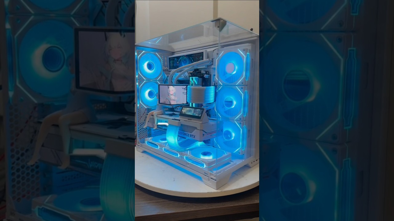 Lian Li O11 Vision Compact is here! #pc #pcbuild #pcgaming #gamingpc