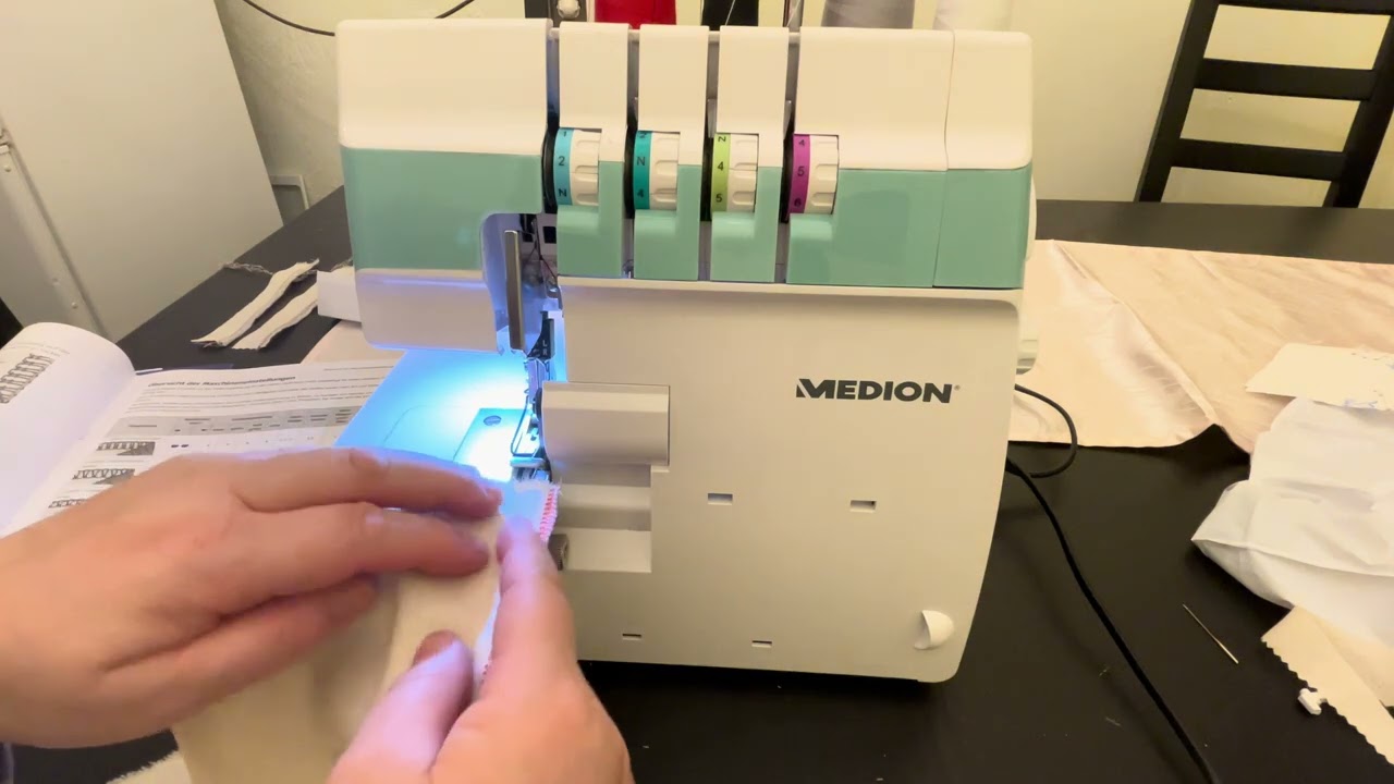 Medion Overlock und 6 Programme ausprobieren #medion #aldi #overlock