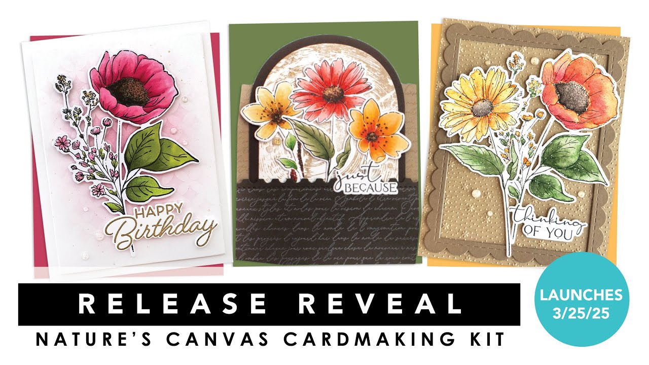 Release Reveal: Nature's Canvas Cardmaking Kit | What's in it?