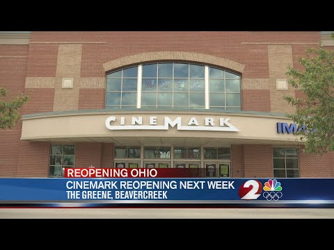Cinemark reopening next week