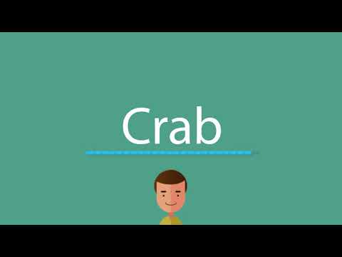 How to say Crab