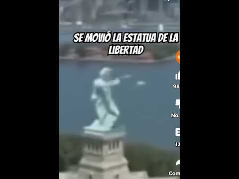 se movió la estatua de la libertad 🗽