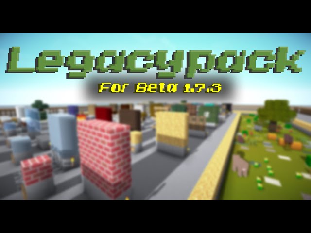 [Beta 1.7.3] Texture Pack Showcase Map Minecraft Map