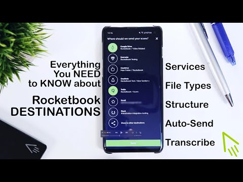 Rocketbook DESTINATIONS: Everything You NEED TO KNOW