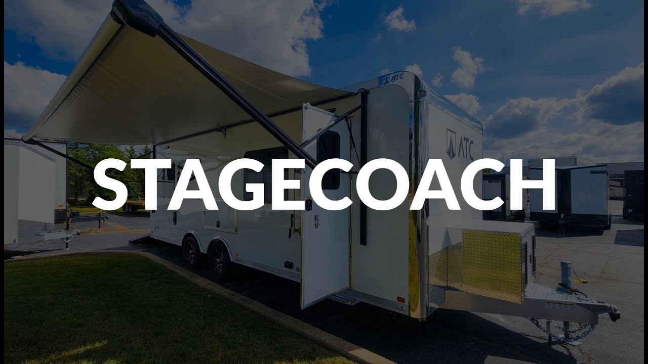 8.5'x24' ATC Office Trailer with Bathroom (Stagecoach)