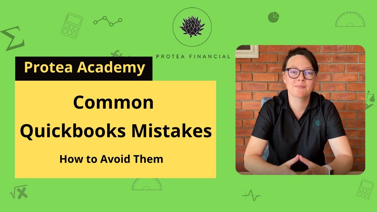 Common Quickbooks Mistakes - How to Avoid Them!