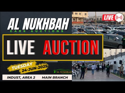 AL NUKHBAH CARS AUCTION Live Stream