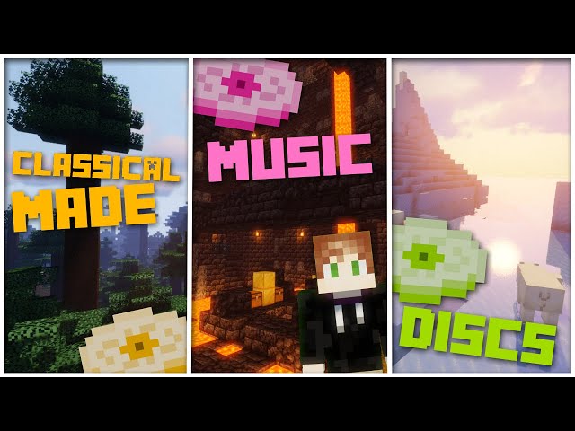 All the Classic Made Music Discs Minecraft Texture Pack