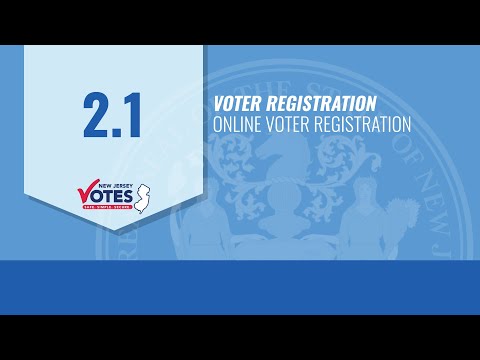 2.1 - Online Voter Registration