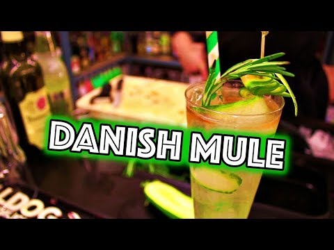 HOW TO MAKE A MOSCOW MULE WITH A DANISH TWIST!