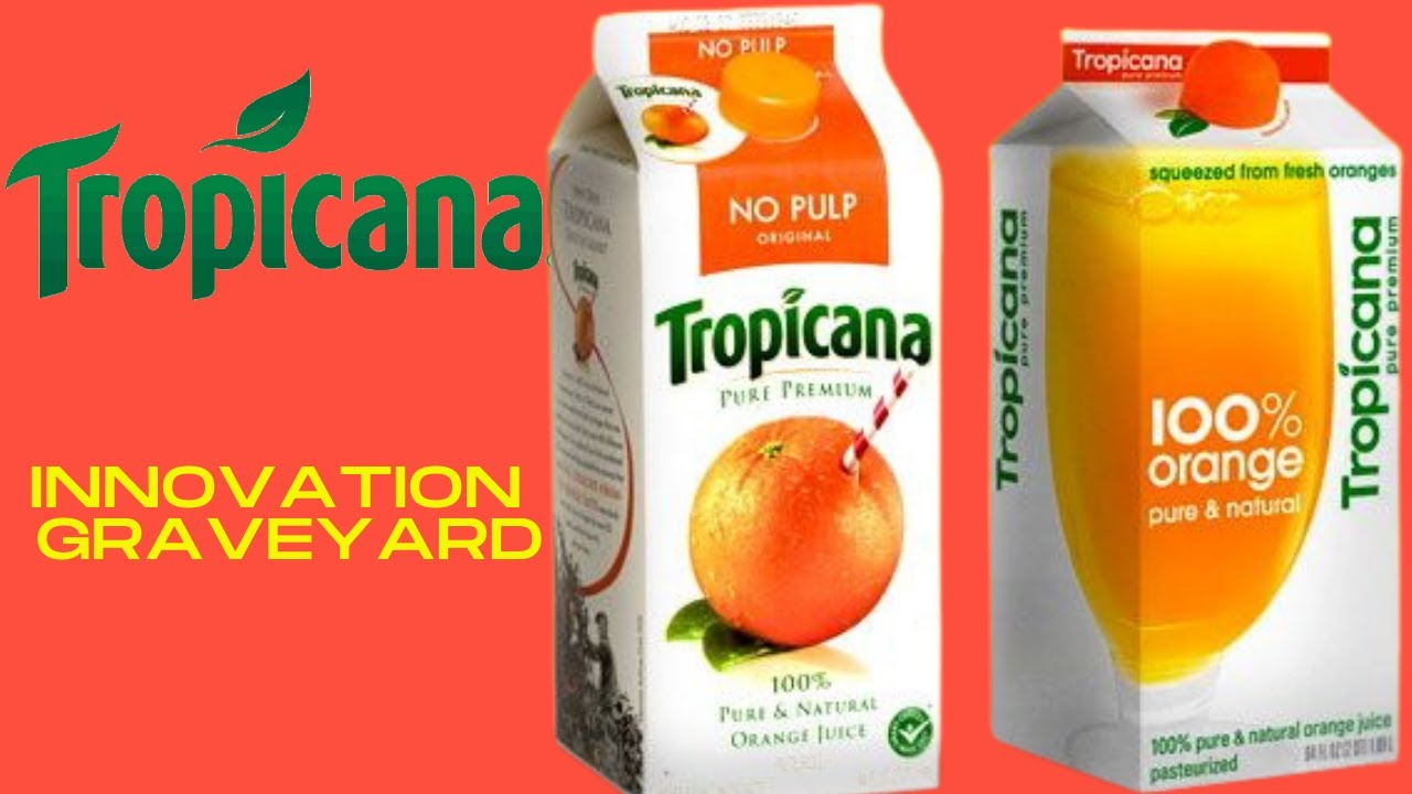 Most Expensive Rebrand In History [Tropicana Orange Juice]