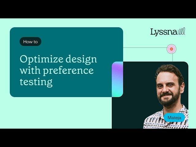 Preference testing guide | Lyssna