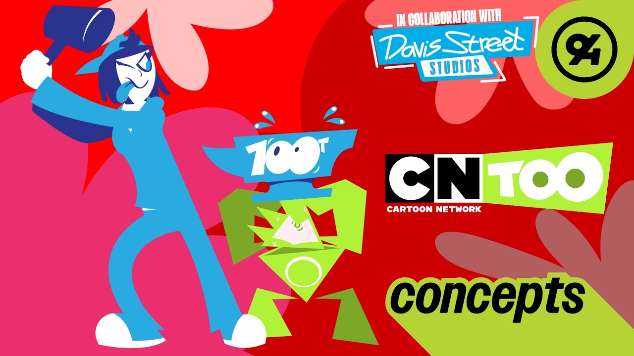 Cartoon Network Too - Rebrand Concept - (collab w/ Davis Street Studios)