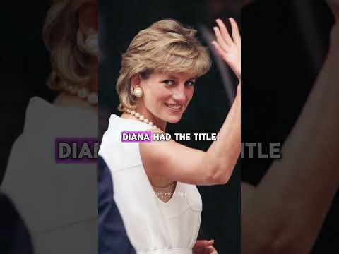 Princess Diana wasn’t a real princess