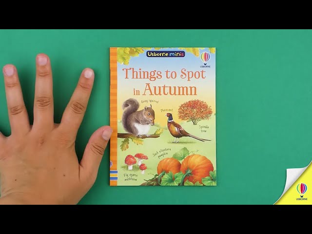 Things to Spot in Autumn | Usborne | Be Curious