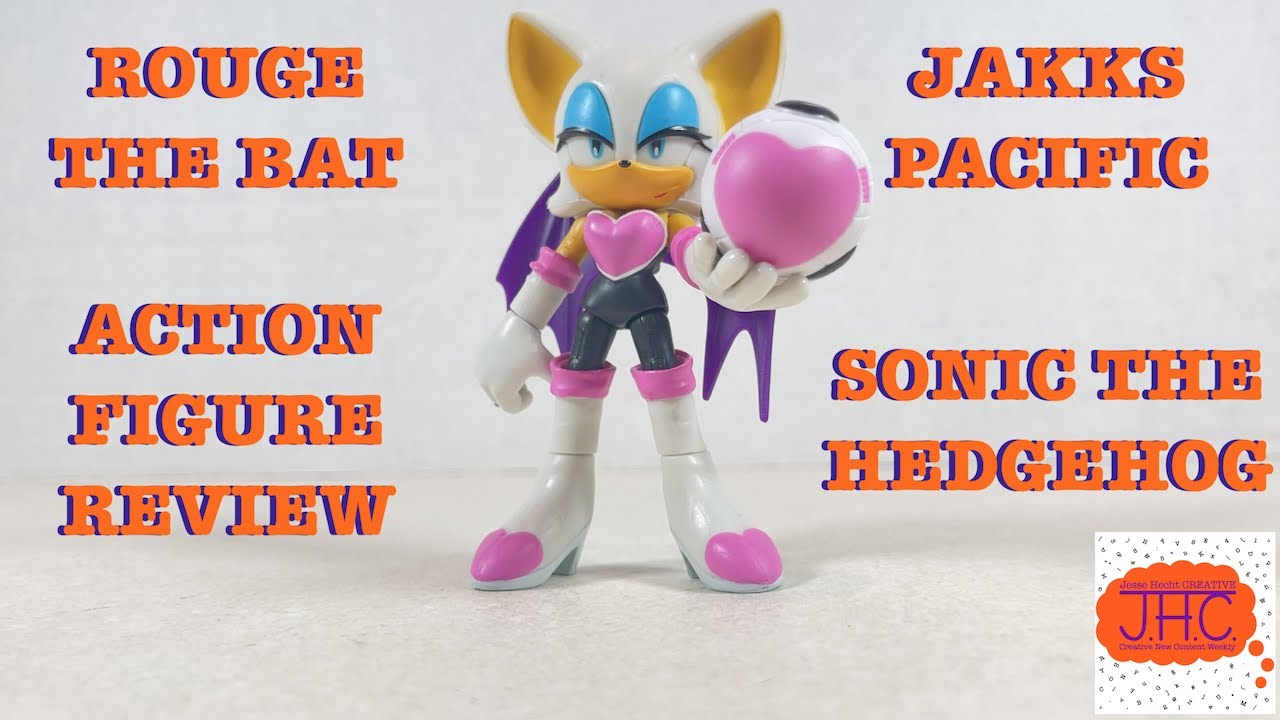 Rouge the Bat Jakks Pacific Action Figure Review Adventure Battle Heroes Shadow Riders Rivals Game
